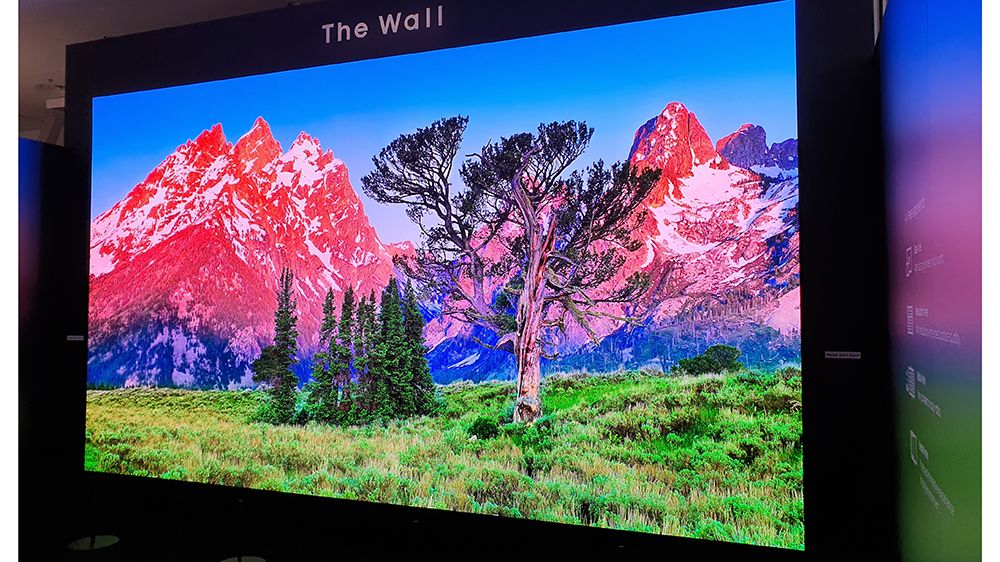 ISE 2020: Samsung now has a 583-inch 8K microLED version of The Wall ...