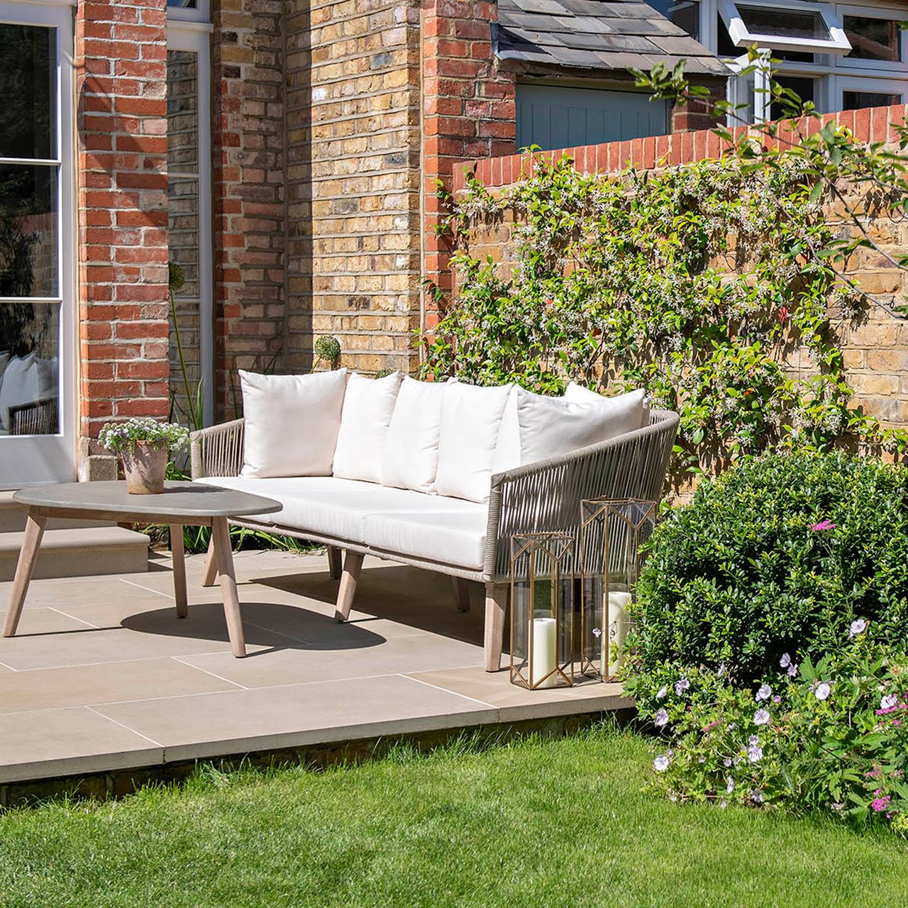 This scruffy garden was transformed into a social sanctuary | Ideal Home