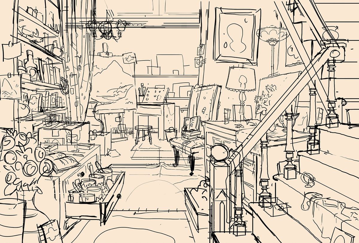Create a welcoming interior using line art | Creative Bloq