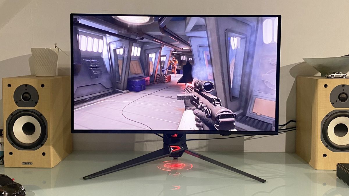 Asus ROG Swift OLED PG32UCDM gaming monitor review | PC Gamer
