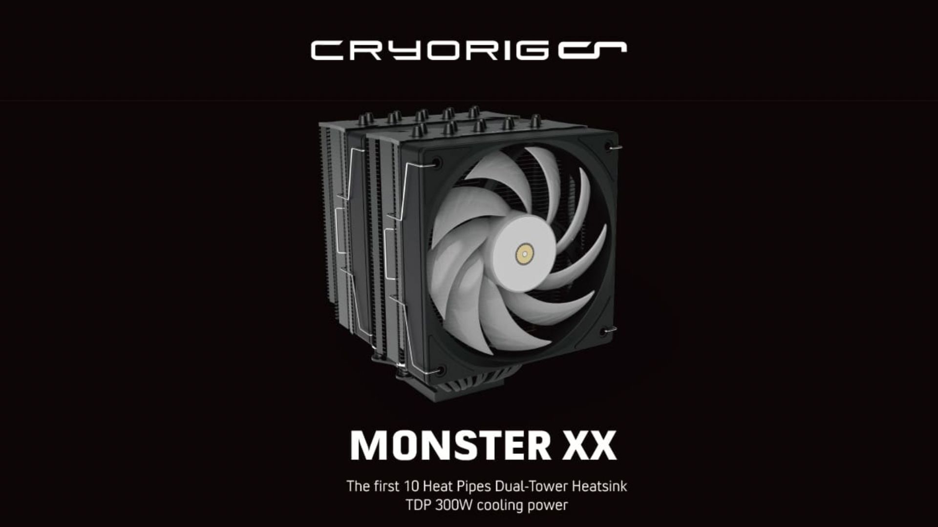 Cryorig launches its largest dual-tower CPU air cooler yet — Monster XX ...