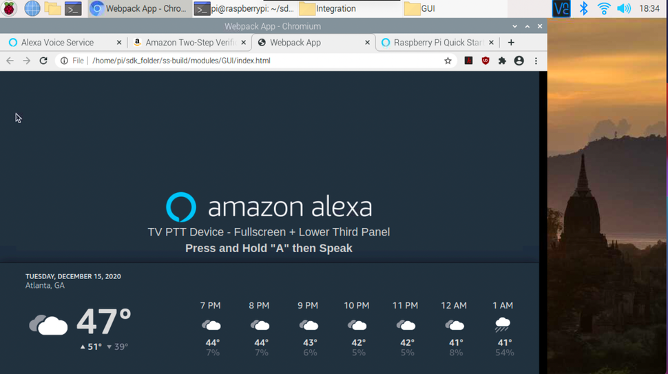 How to Build an Alexa Smart Screen with Raspberry Pi | Tom's Hardware