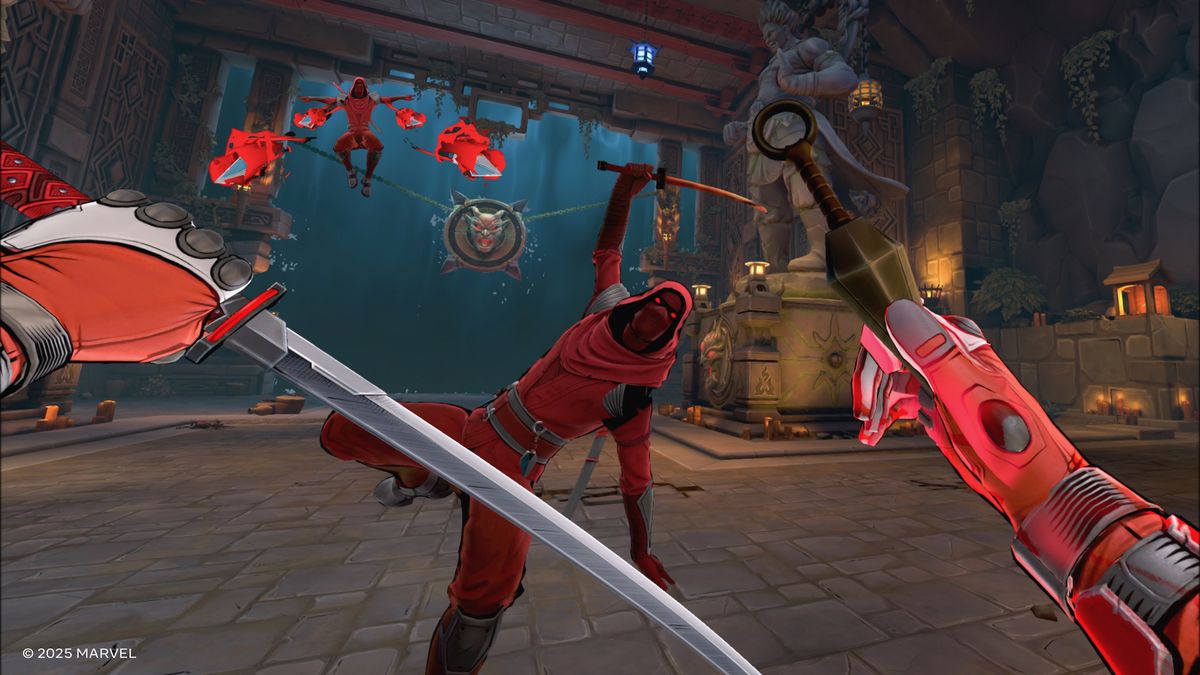 Marvel's Deadpool VR hands-on: Bloody combat, tricky swordplay, and ...