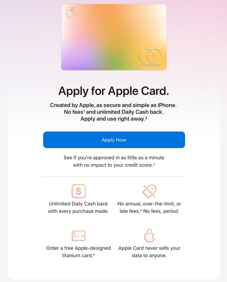 You can now apply for Apple Card online | iMore