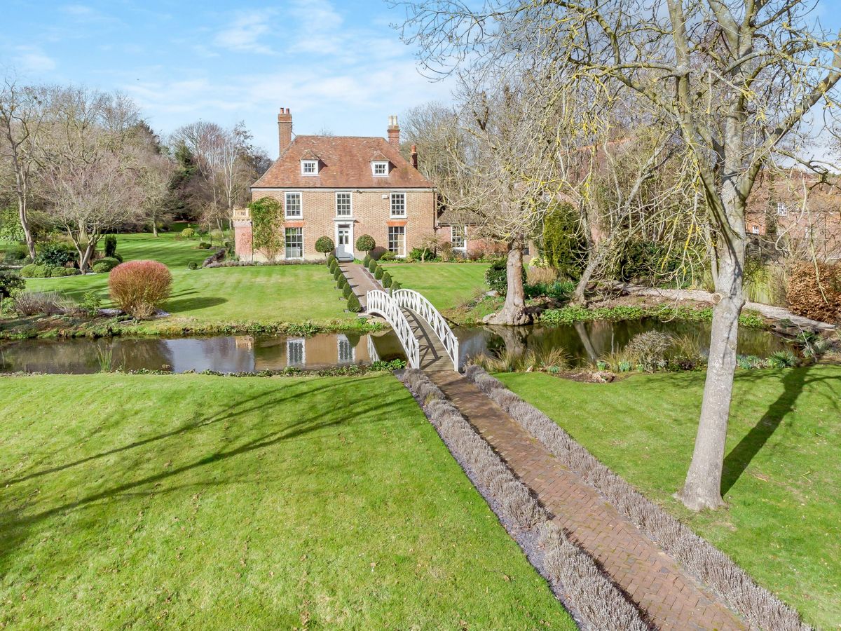 A bright and beautiful country house in Kent with its own cave, and a ...