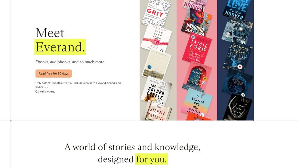 Scribd with Everand review: the popular ebook and audiobook ...