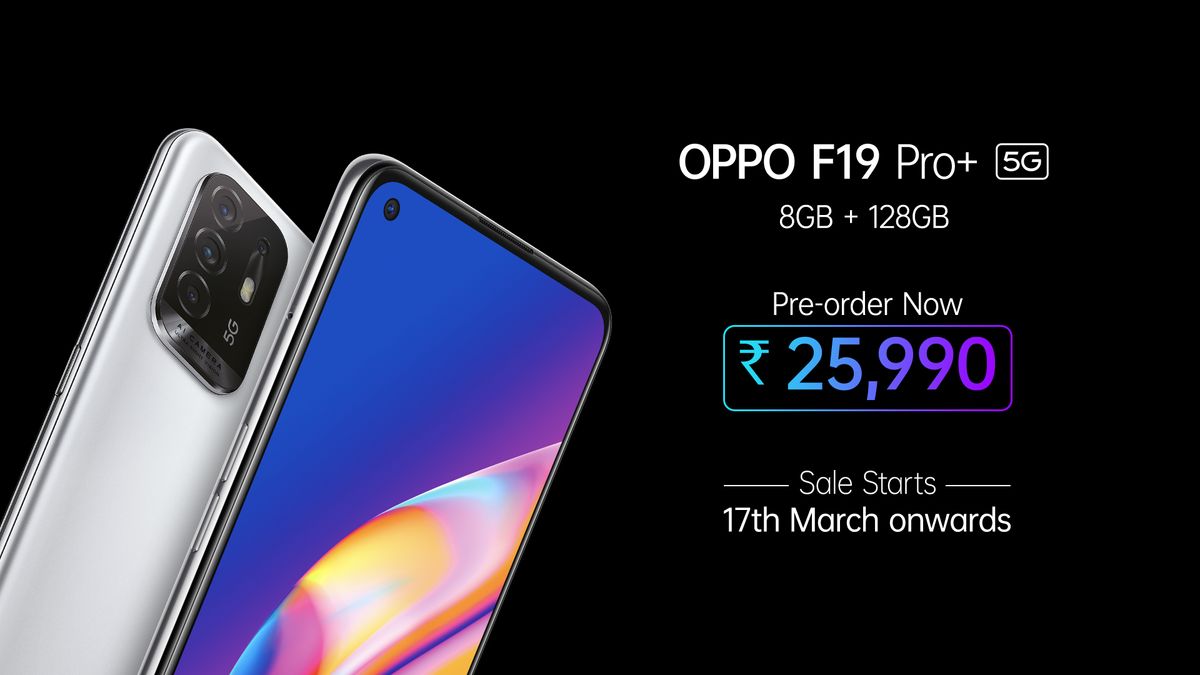 Oppo F19 Pro Plus, F19 Pro, and Oppo Band Style launched in India ...