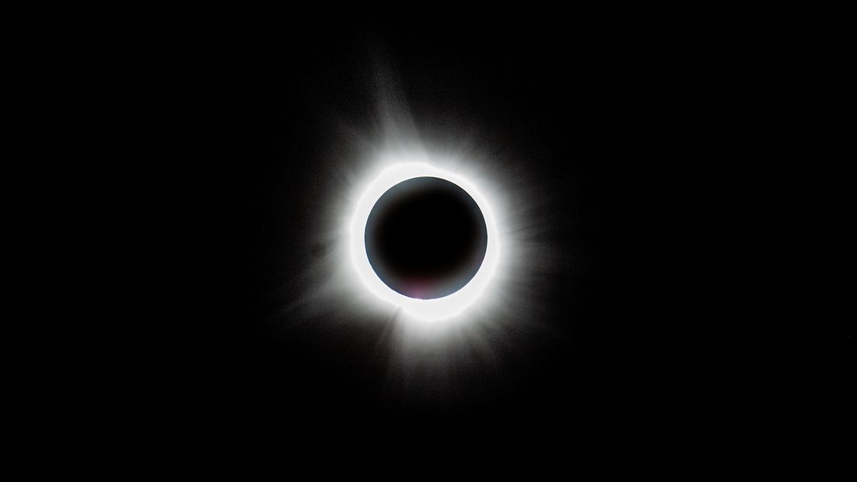 The real total eclipse was better than the pics I shot with my iPhone ...