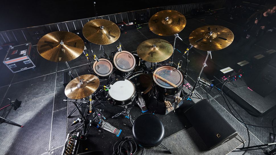 "I was like, 'Oh sh*t, it's not free!'" Drum kit tour: The Darkness ...