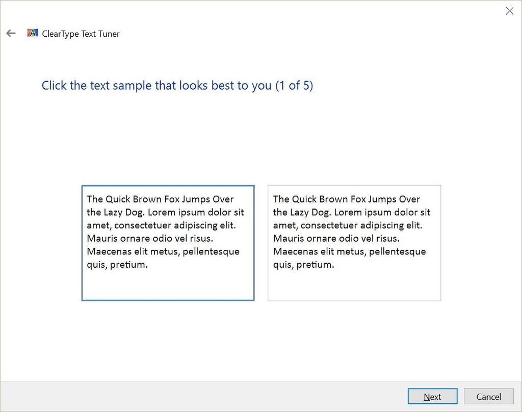 How to make text easier to read using ClearType on Windows 10 | Windows ...