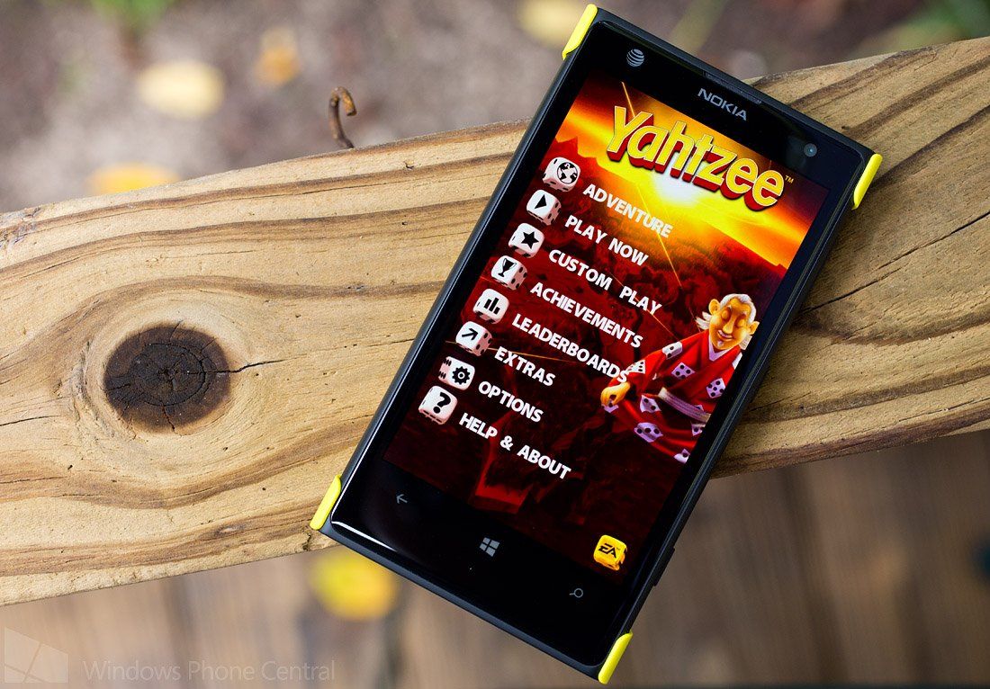 Yahtzee, an Xbox Windows Phone game that's a great way to pass the time ...