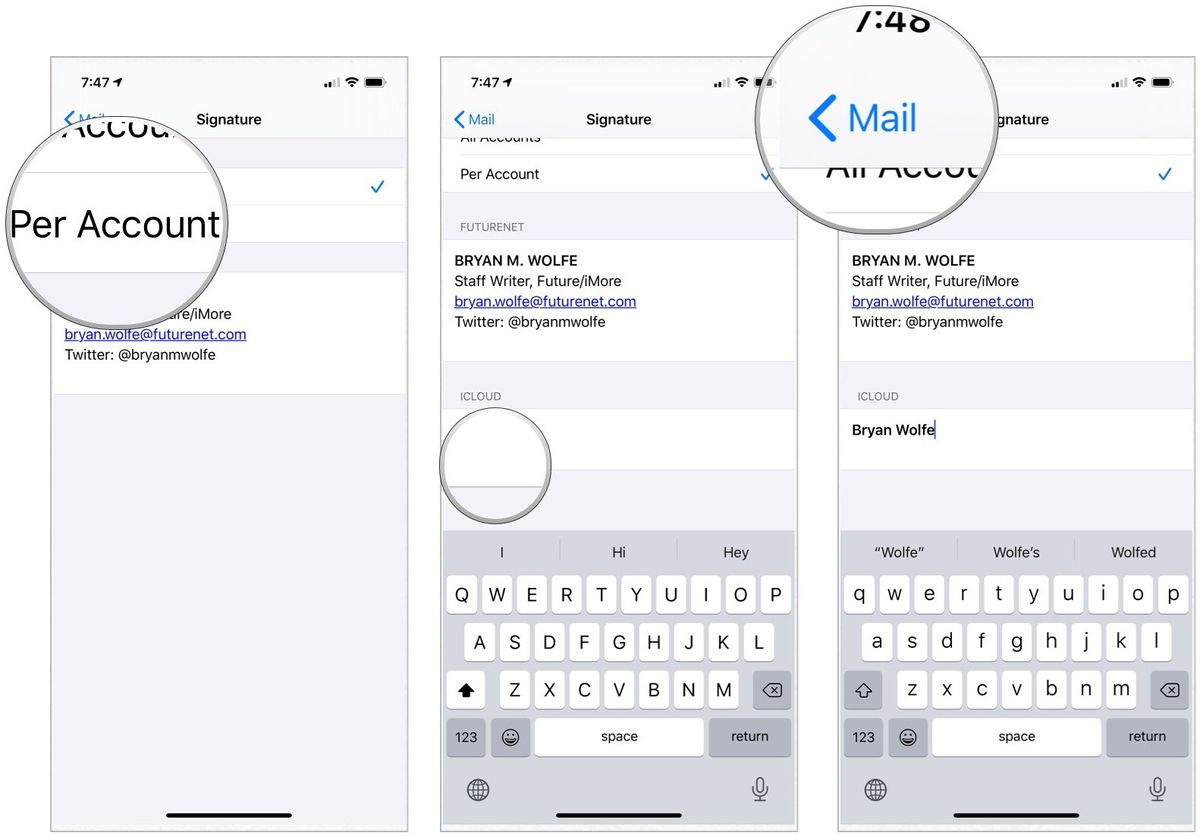 How to change signatures on iPhone and iPad | iMore