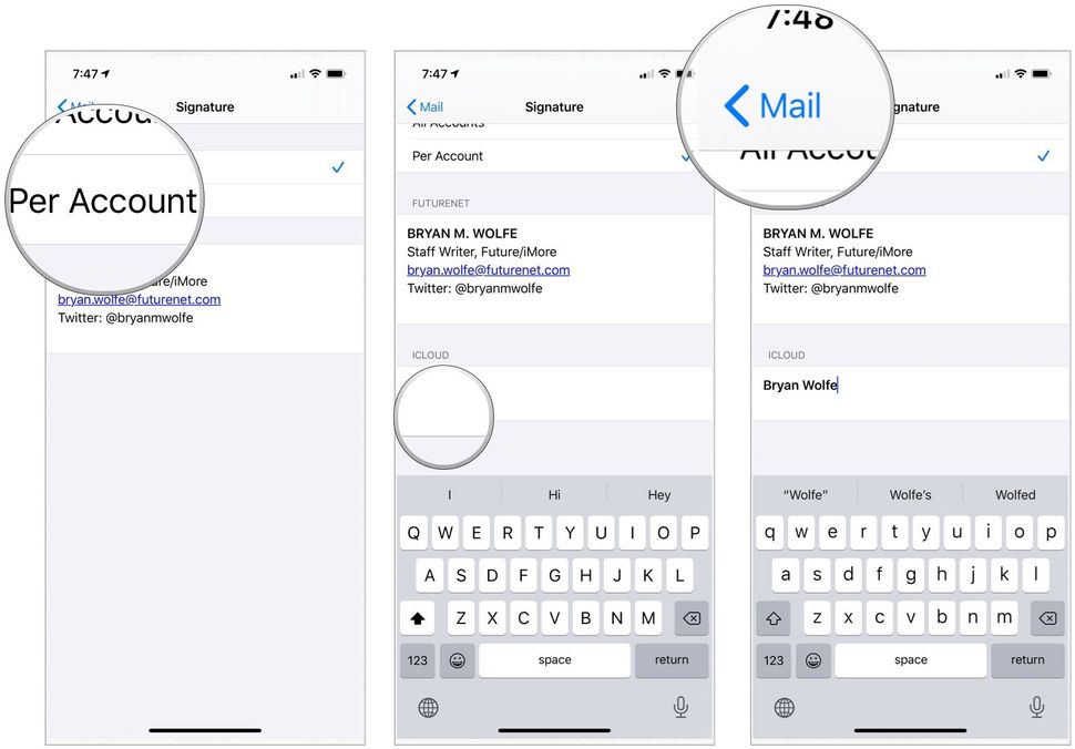How to change signatures on iPhone and iPad | iMore