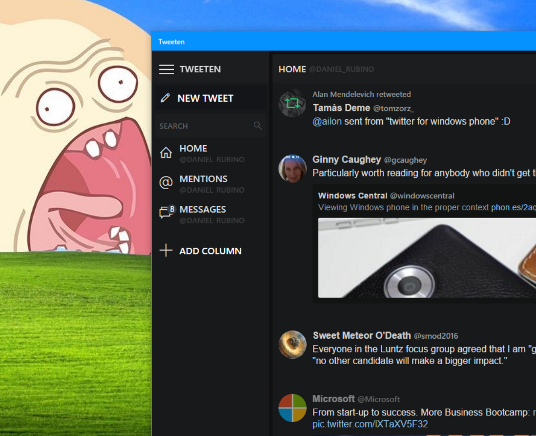 Tweeten gives aging TweetDeck a modern facelift for Windows desktop ...