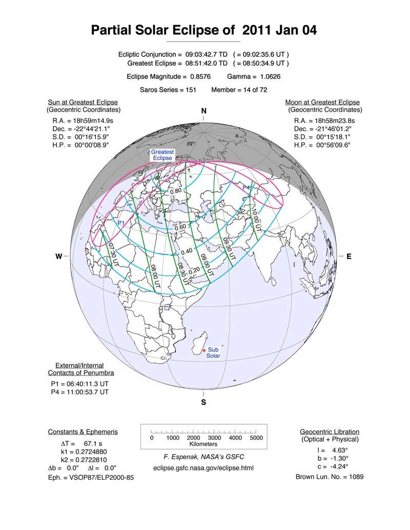 Photos: The First Solar Eclipse of 2011 | Space