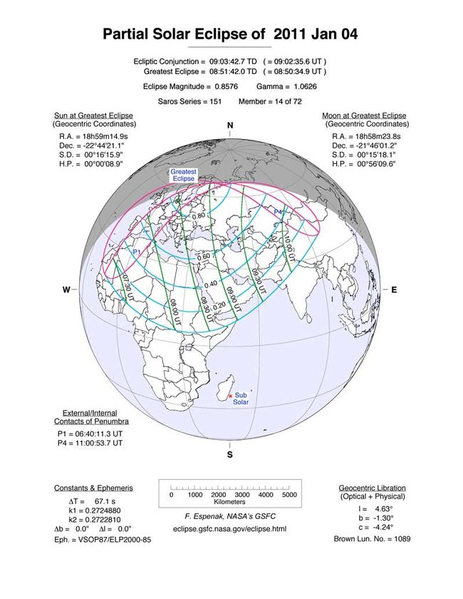 Photos: The First Solar Eclipse of 2011 | Space