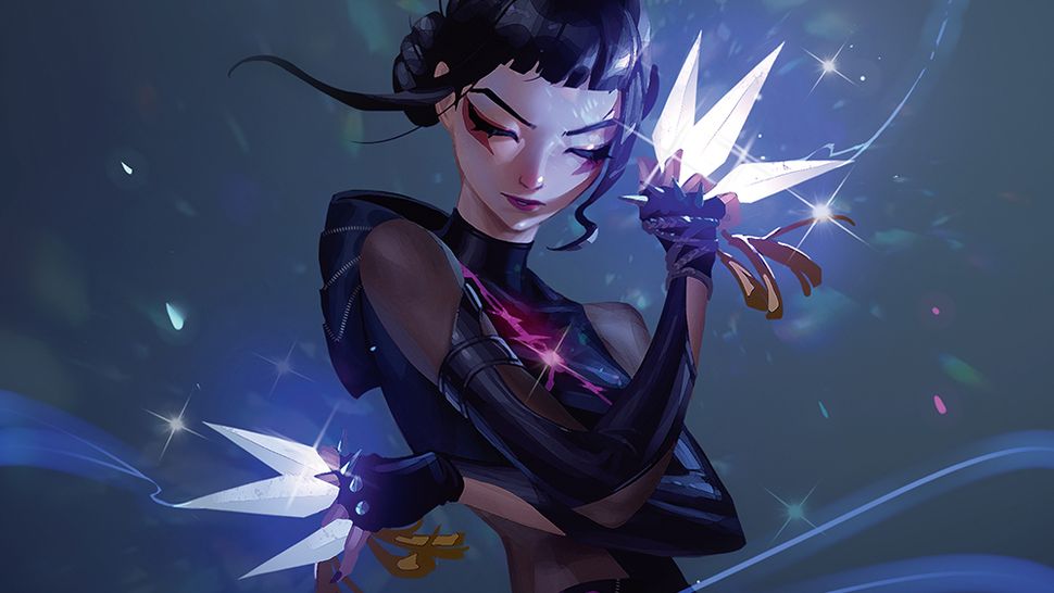 How to create stunning KPop Demon Hunters art in Photoshop | Creative Bloq