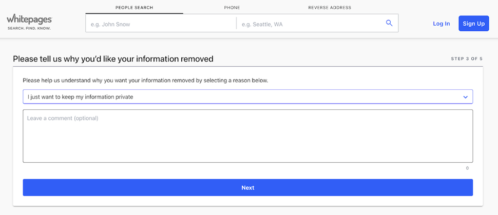 How to opt out of Whitepages | TechRadar