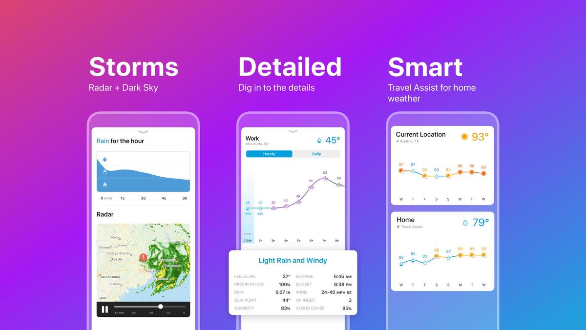 Weather Line 2 released with custom themes, Super Forecast, and more ...