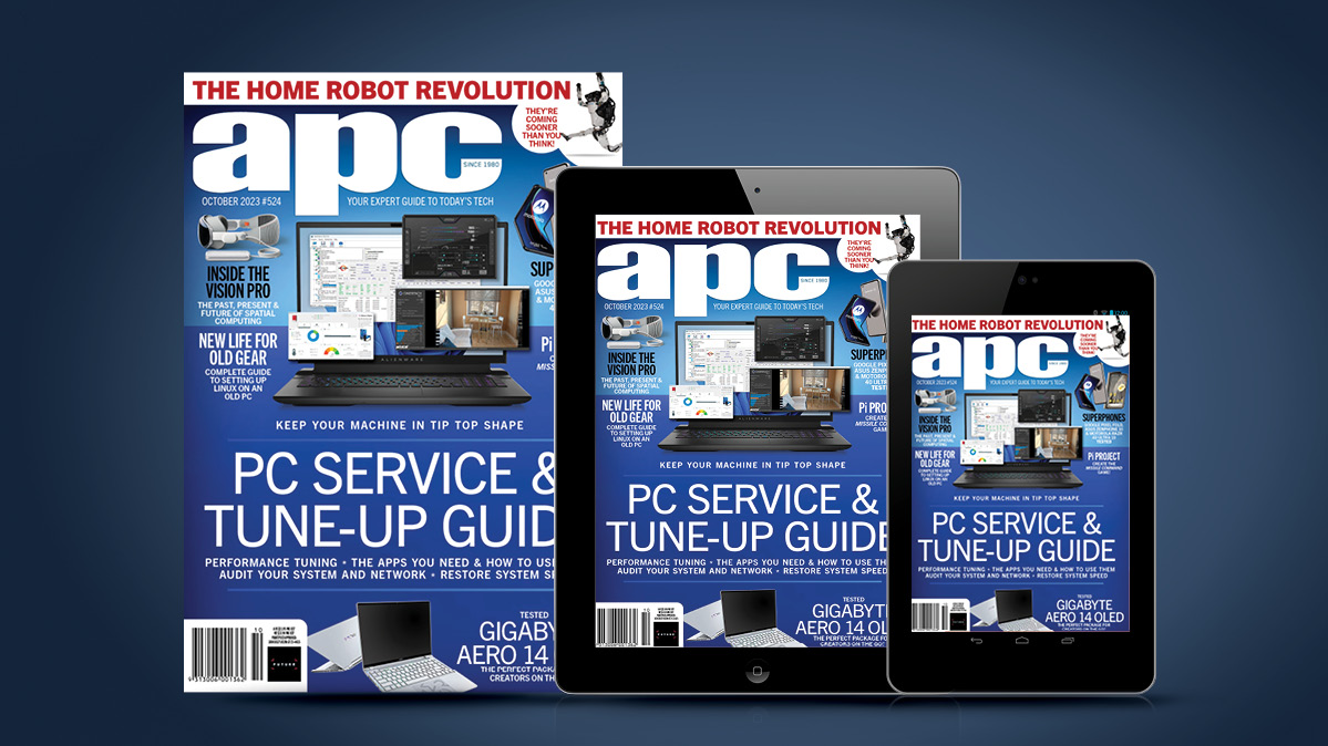APC’s October 2023 issue is on sale now! | TechRadar