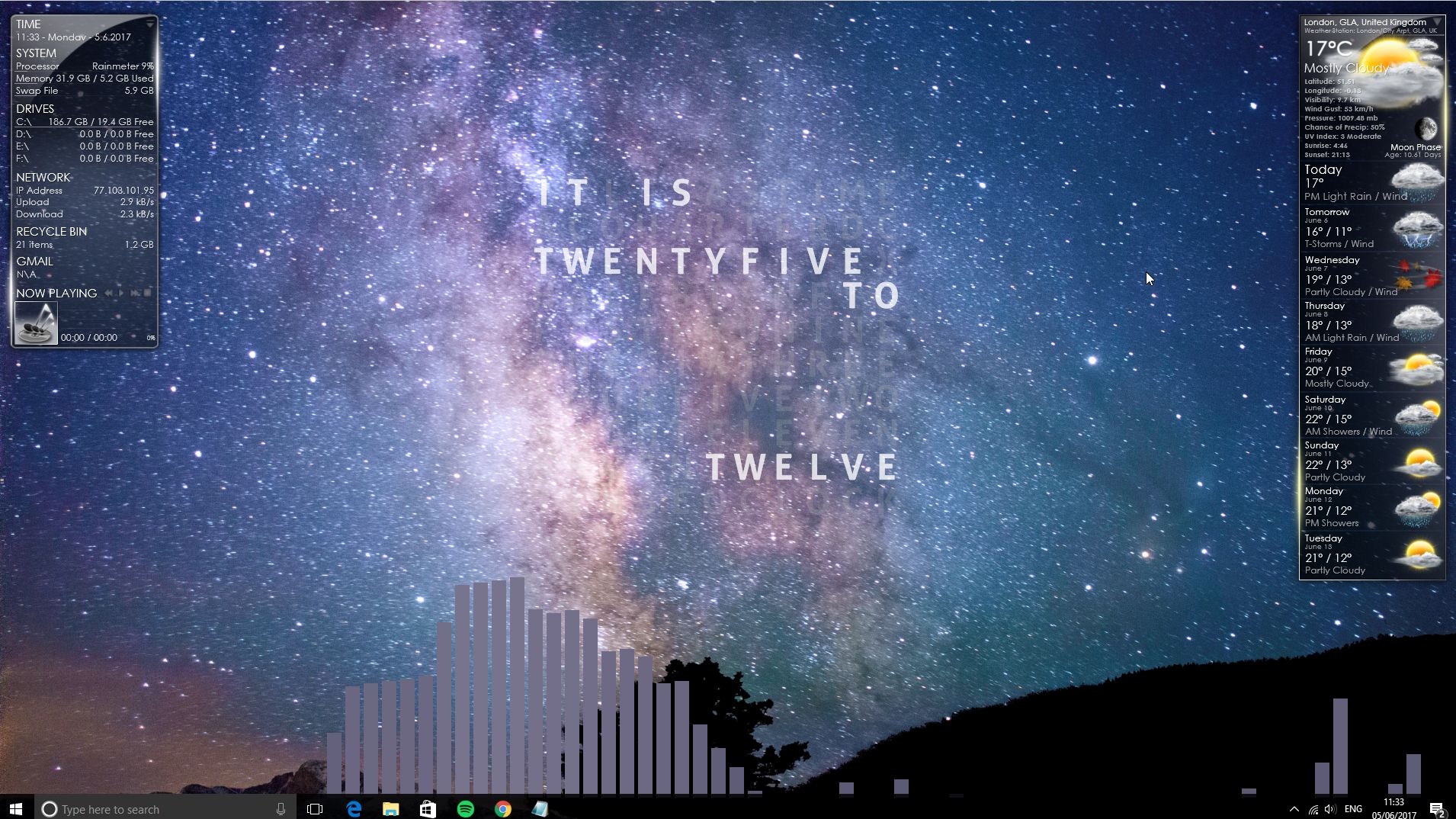 How to create a custom Windows 10 desktop with Rainmeter | TechRadar
