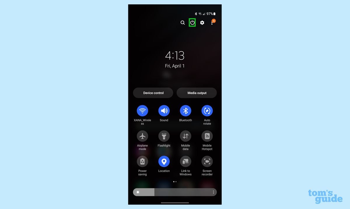 How to restart Samsung Galaxy S22 | Tom's Guide