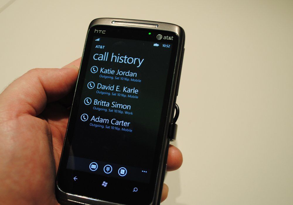 HTC Surround hands-on; Updated with Video! [Windows Phone 7 launch ...