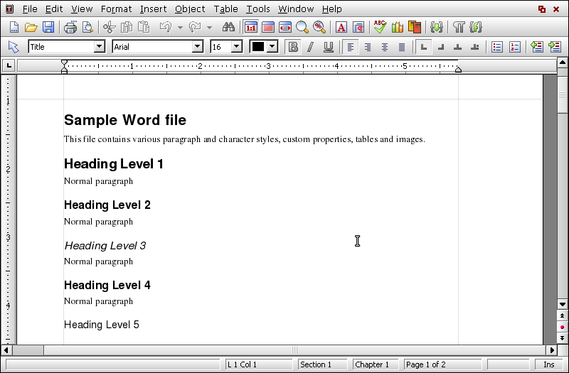 Word Processors - Tom's Definitive Linux Software Roundup: Office ...