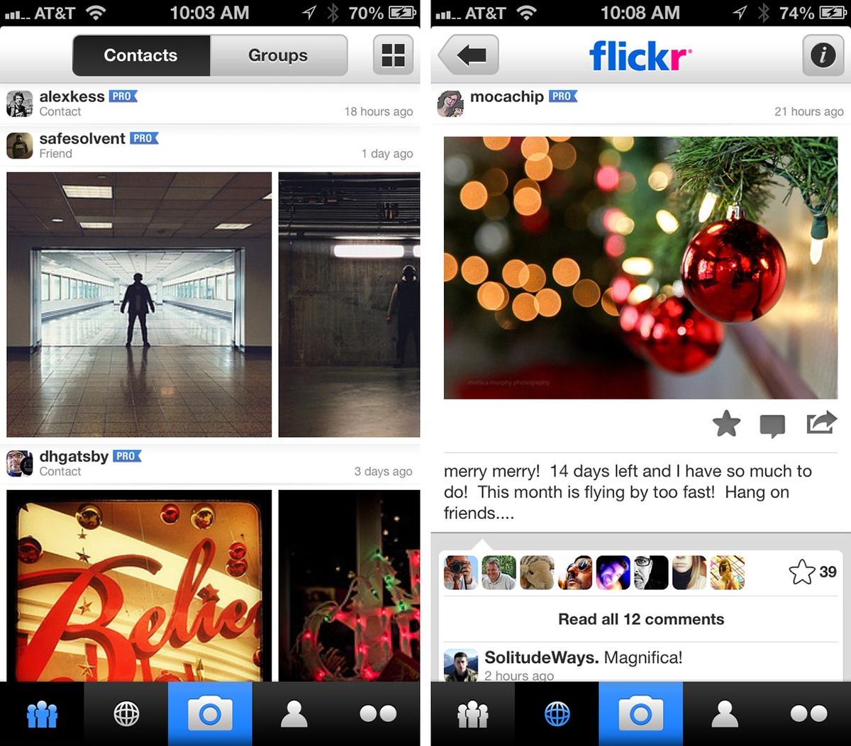 Flickr for iPhone completely redesigned, introduces filters | iMore