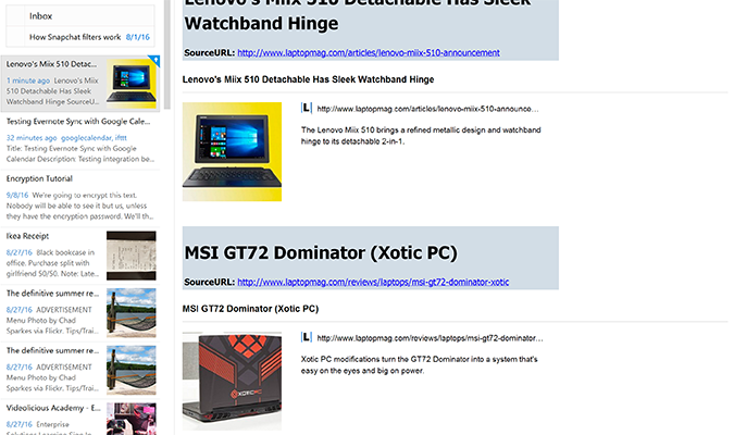How to Link or Merge Notes Together in Evernote | Laptop Mag