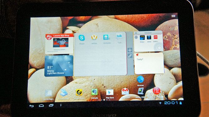 Lenovo IdeaTab S2109 and A2107 Hands-On: Haptic Feedback, Great Widgets ...