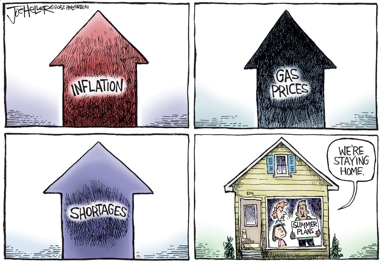 7 scathing cartoons about America's economic woes | The Week