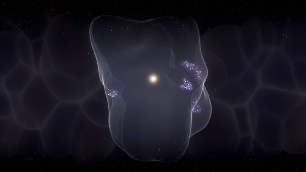 Earth Sits In The Center Of A superbubble Ringed By Baby Stars Now