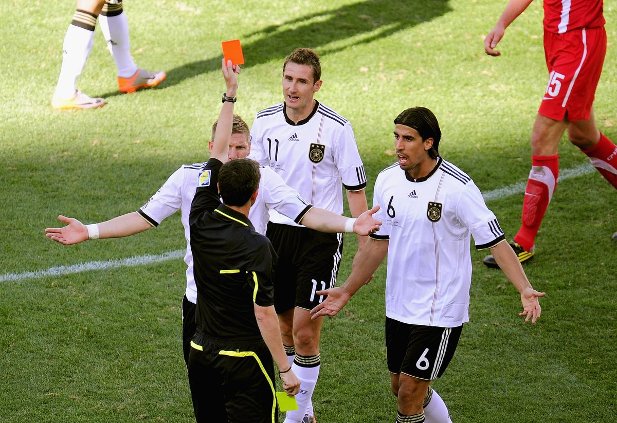 Players sent off at a World Cup | FourFourTwo