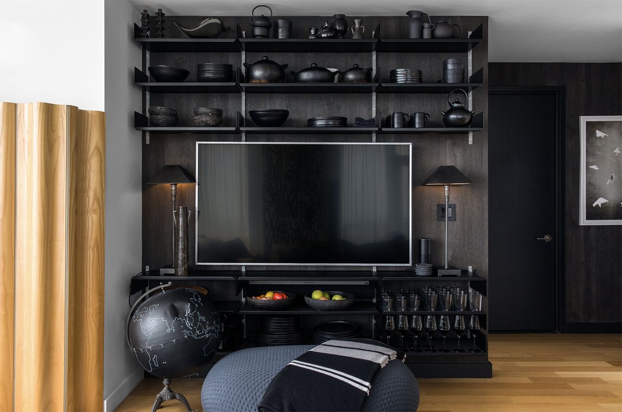 Where to put your TV in a living room with lots of light | Livingetc
