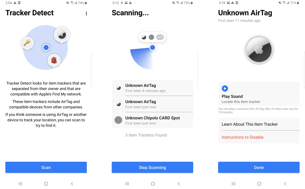 Here's how to use Apple's Tracker Detect Android app to find nearby ...