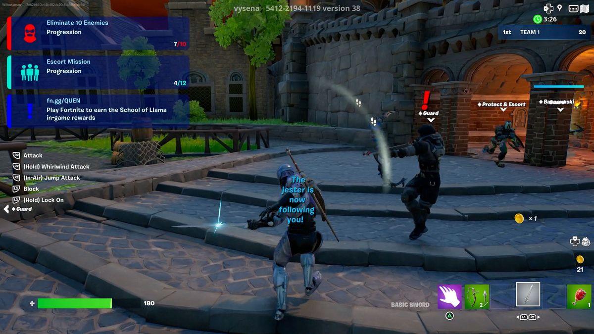 Fortnite Quen Challenge: how to start and complete it | GamesRadar+