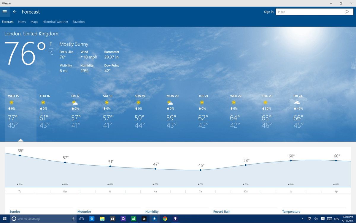 Windows 10 build 10056 unveils updated MSN apps with new UI and ...