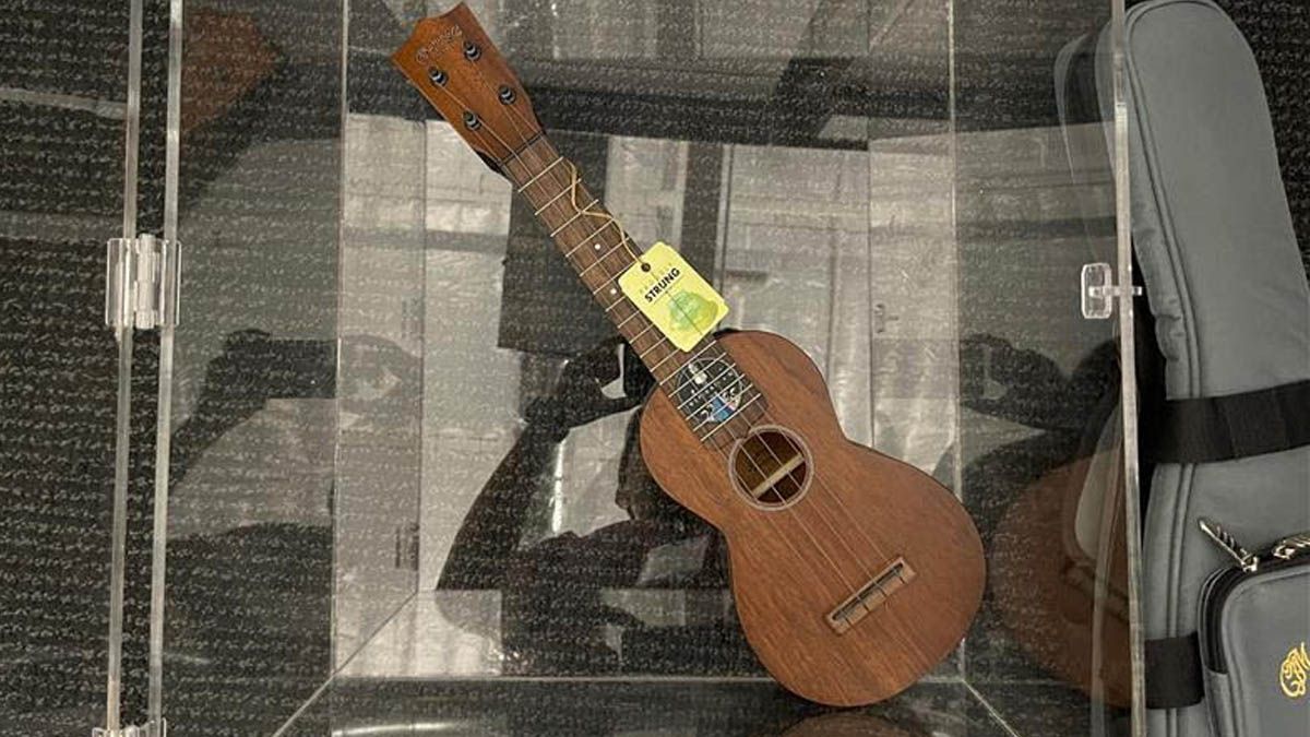 Astronaut Chris Sembroksi is taking a Martin ukulele into space ...