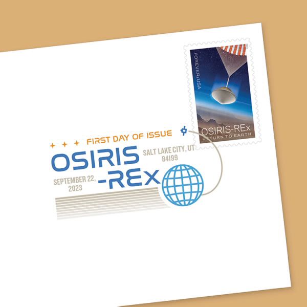 US Postal Service drops new OSIRIS-REx stamp ahead of asteroid sample ...