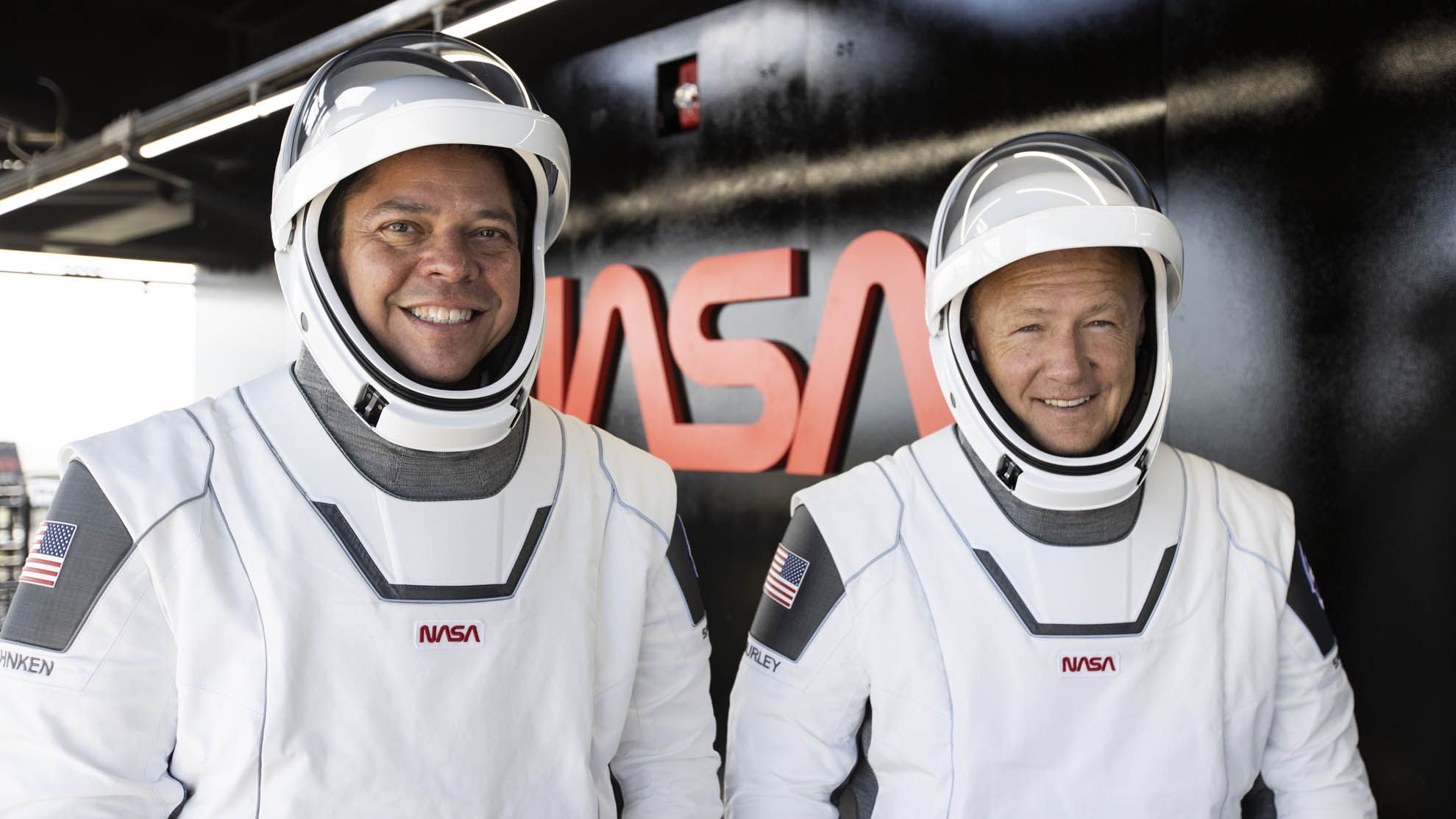 Meet the NASA astronauts launching on SpaceX's historic Crew Dragon ...