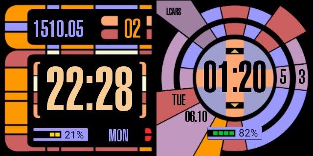 LCARS Watch Face for Android Wear brings Starfleet to your Smartwatch ...