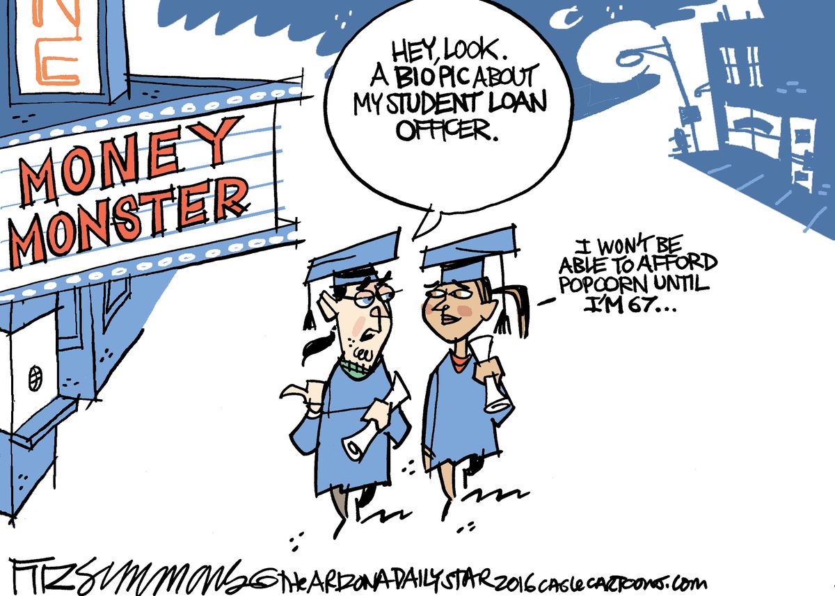 Editorial Cartoon U.S. Graduation 2016 | The Week