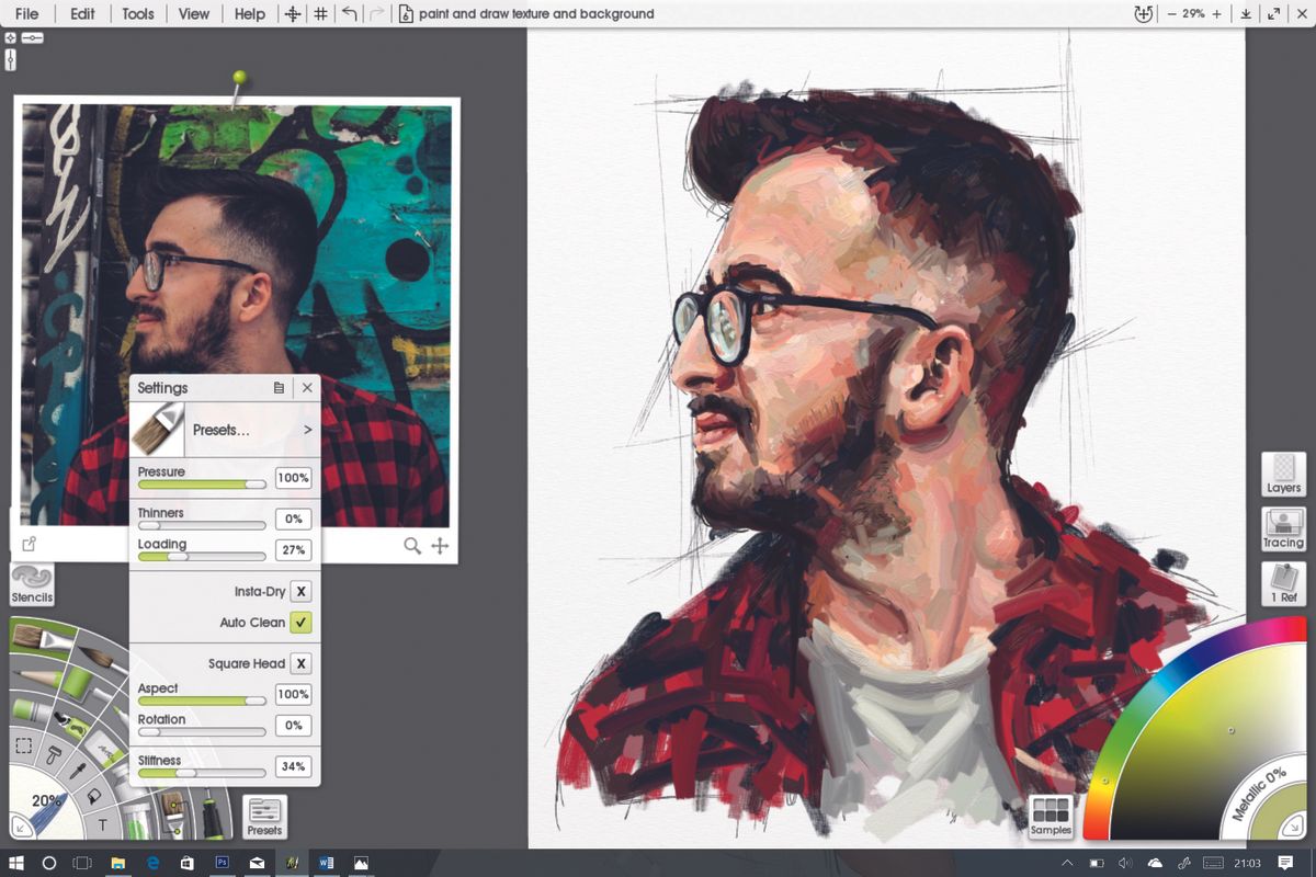 How to create a digital oil painting using ArtRage | Creative Bloq