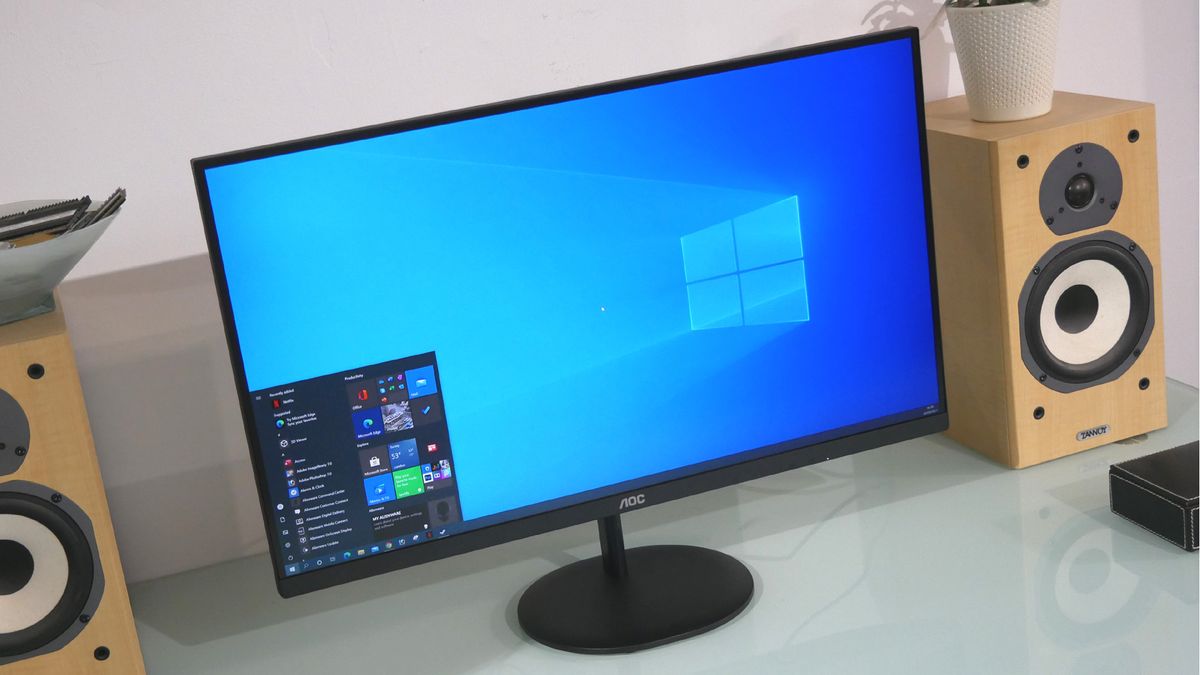 AOC U27V4EA review | TechRadar