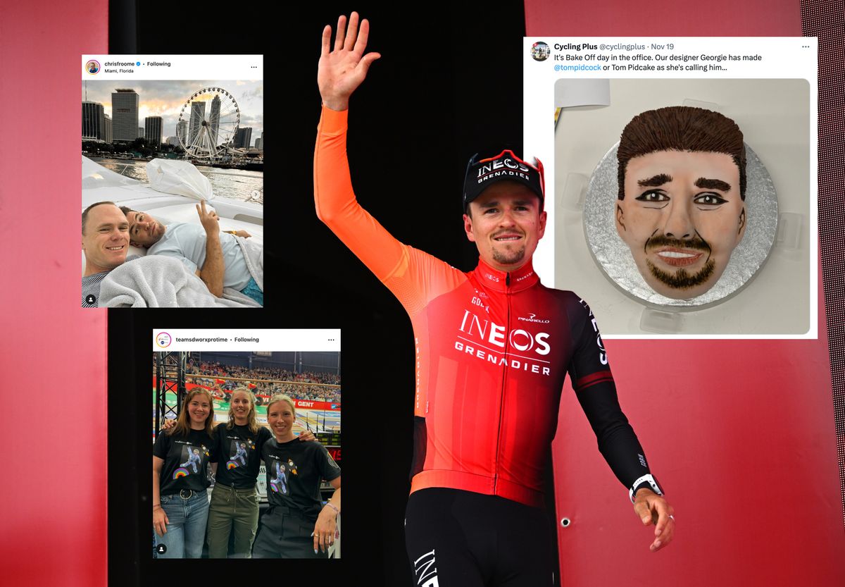 Tweets of the week: Tom Pidcock as a cake, Mark Cavendish speaks Gen Z ...