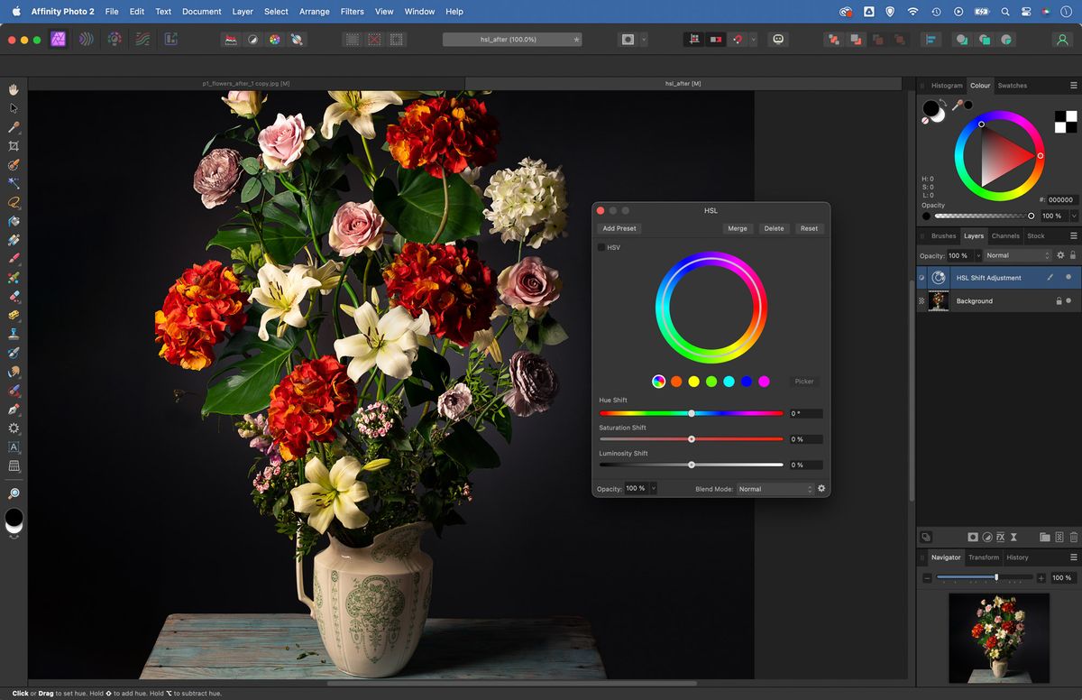 Discover how I perfect colors the easy way with HSL sliders in Affinity ...