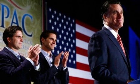 Tagg Romney wants to 'take a swing' at Obama: Over the line? | The Week