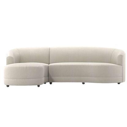"Round Chaise Sofas" Are the Shape of the Season — Here's Why | Livingetc