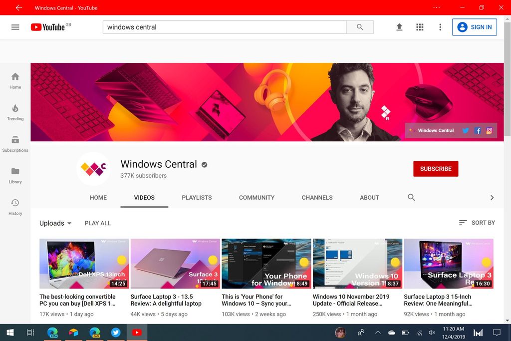 Microsoft Edge Canary now automatically changes title bar colors for ...